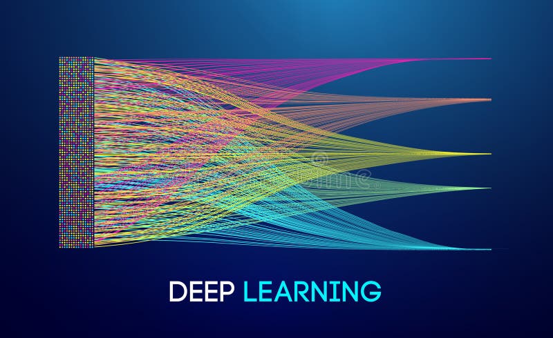 Abstract Deep Learning Visualization with Colorful Data Streams, Structured Information Flow ...