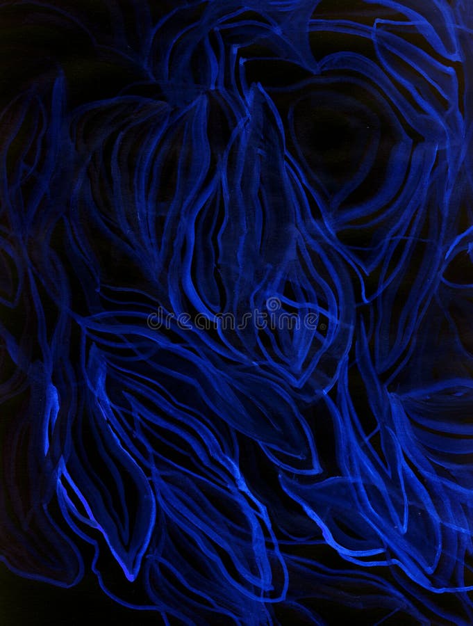 Abstract deep ocean stock image. Image of nature, brush - 48358389