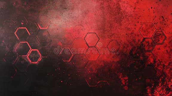 Abstract Deep Red and Black Gradient Background for Digital Design and ...