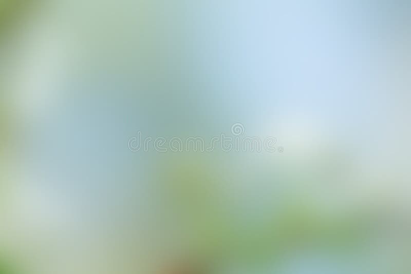 Abstract Defocus Gradient Color Background in Blue and Green Spring ...