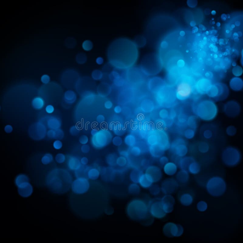 Abstract Defocused Circular Golden Bokeh Sparkle Glitter Lights ...