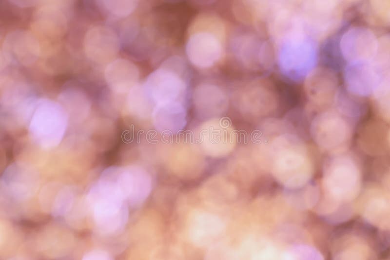 Abstract, Defocused and Diffuse Bokeh Background. Warm Orange-pink ...