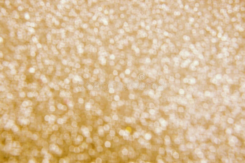 Abstract Defocused Shiny Sparkle Gold Glitter Bokeh Background Stock ...