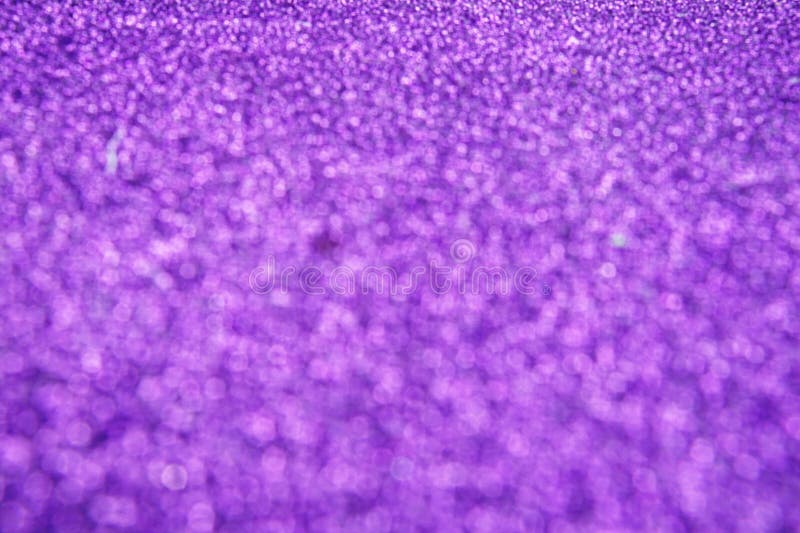 Abstract Defocused Shiny Sparkle Purple Glitter Bokeh Background Stock ...