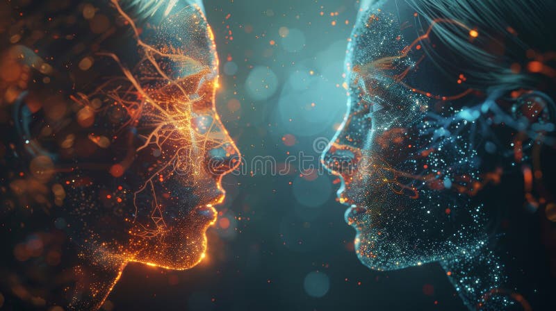 Abstract Depiction of Digital Human Profiles with Data-like Textures ...