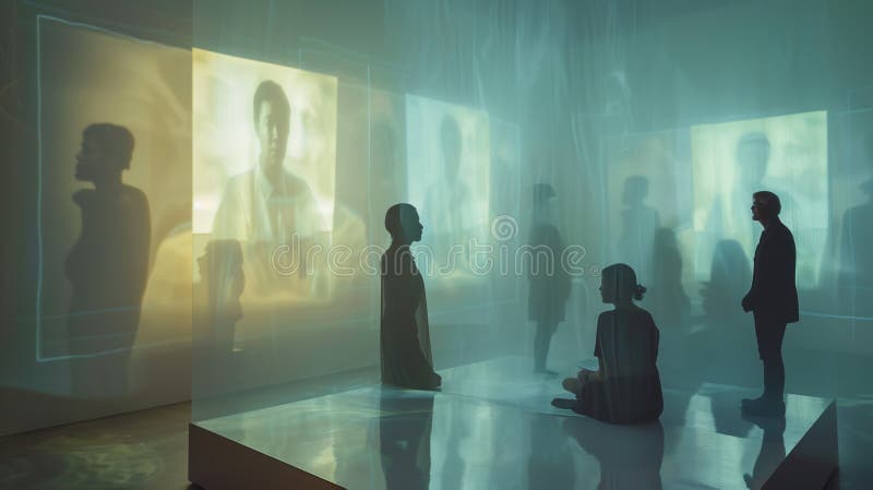 Abstract Depiction of Human Memory Networks and Shared Historical ...