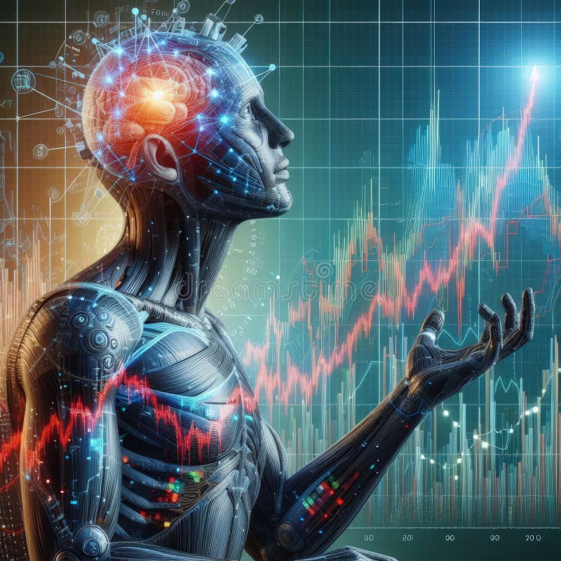 Abstract Depiction of the Human Path of Development Stock Photo - Image ...