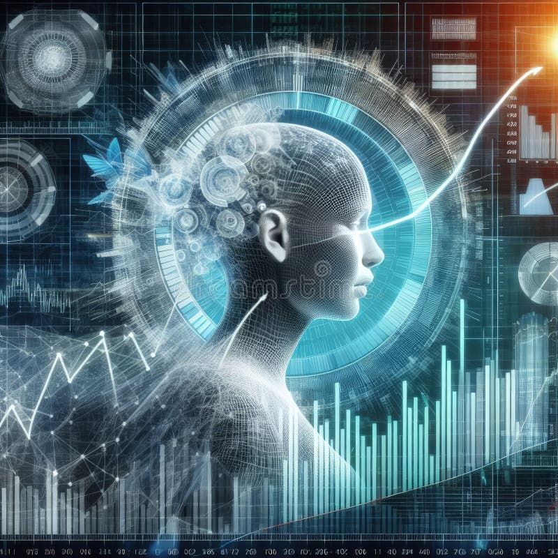 Abstract Depiction of the Human Path of Development Stock Image - Image ...