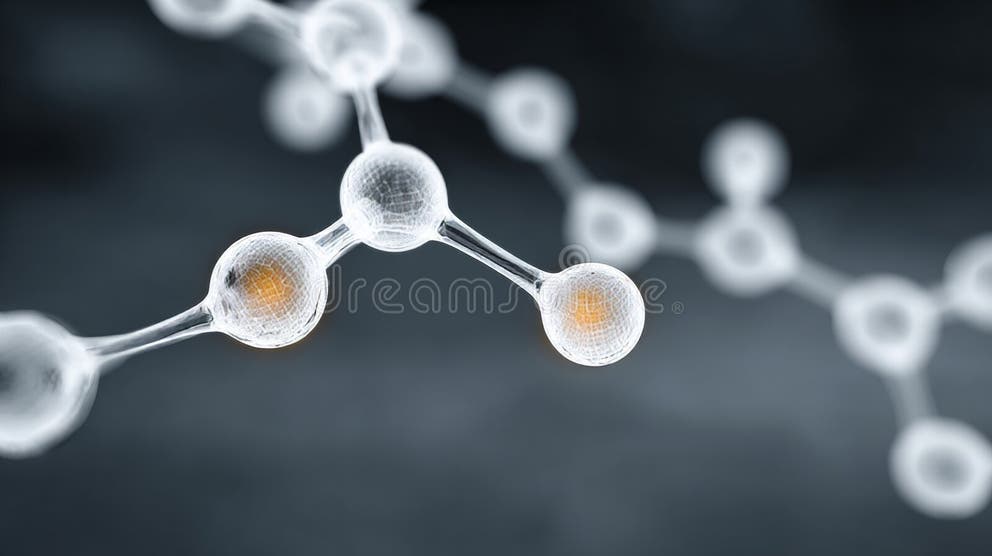Abstract Depiction of Molecules and Cells, Visualizing Complex ...