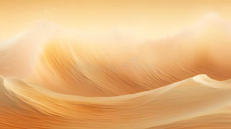 An Abstract Desert Background. Stock Illustration - Illustration of ...