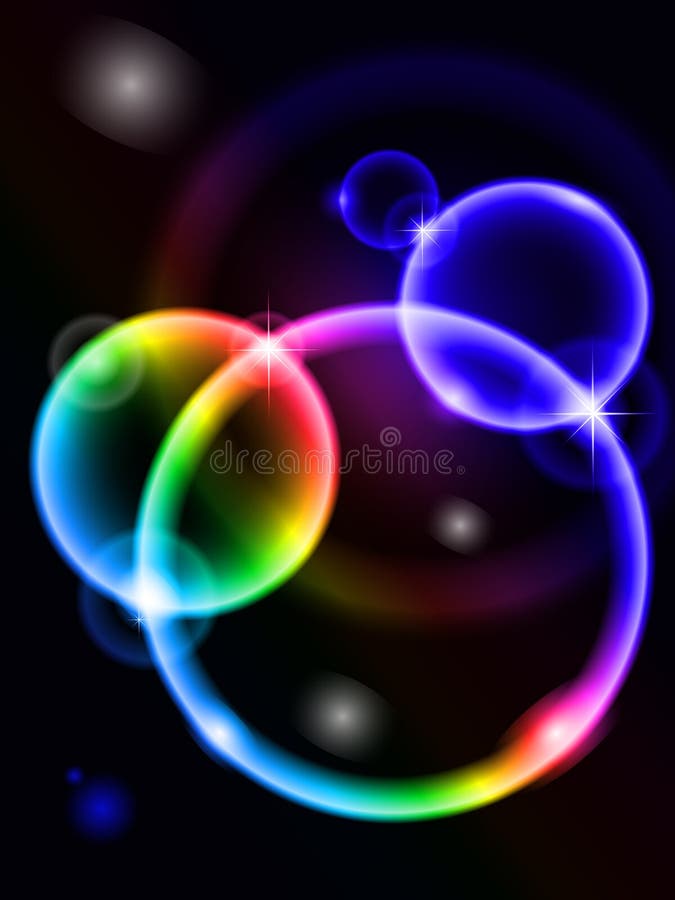 Gyroscope with colours stock illustration. Illustration of rotation ...