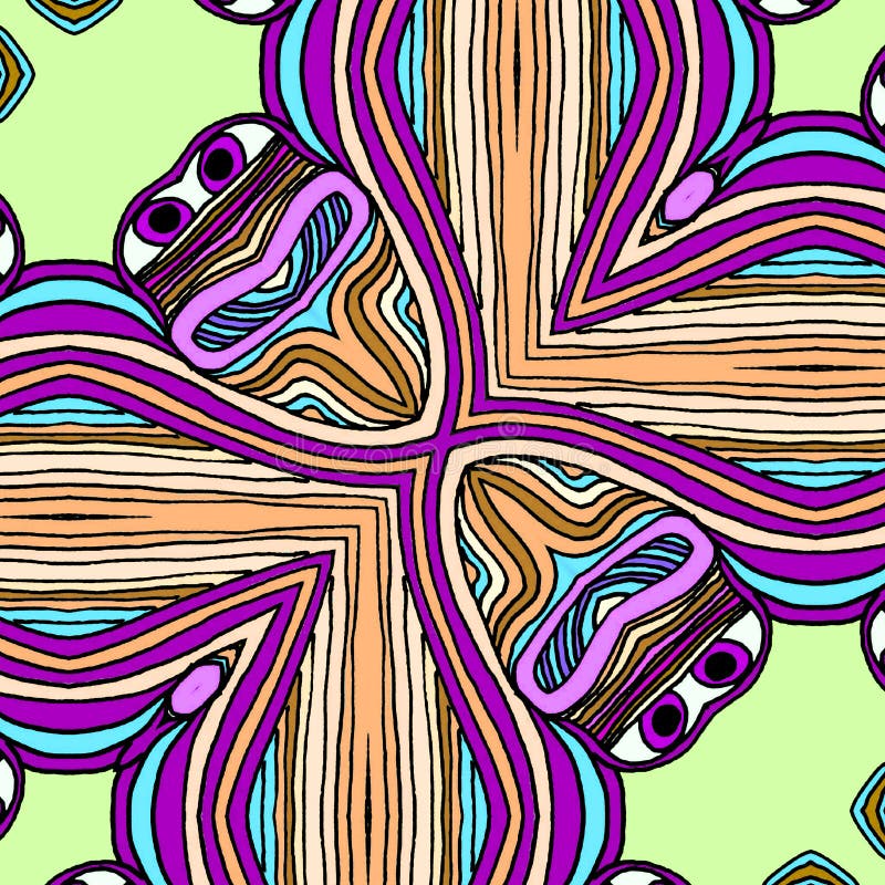 Abstract Design Animation. Smile Faces. Stock Illustration ...