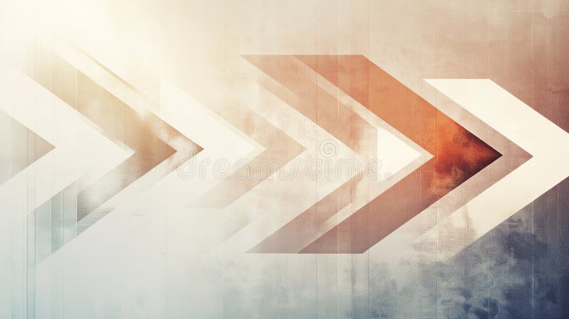 Abstract Design of Arrows and Paths, Symbolizing the Logistics Stock ...