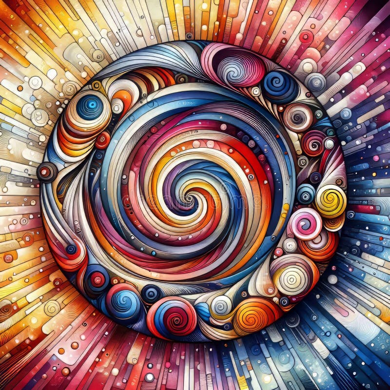 Abstract Design Artistic, Non Representational Design Using Sh Stock ...