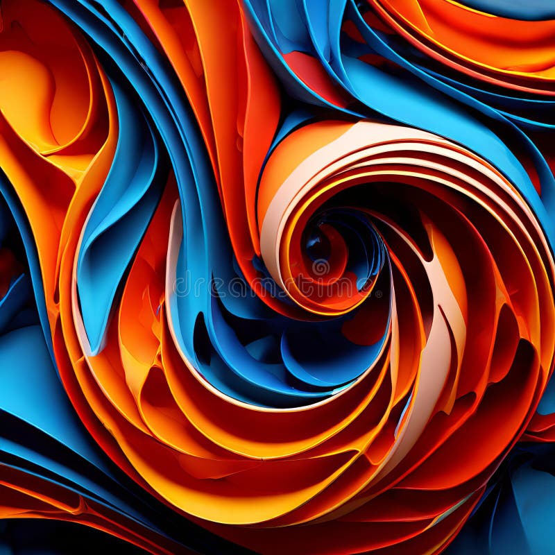 Abstract Design Artistic Non Representational Design Using Sha Stock ...