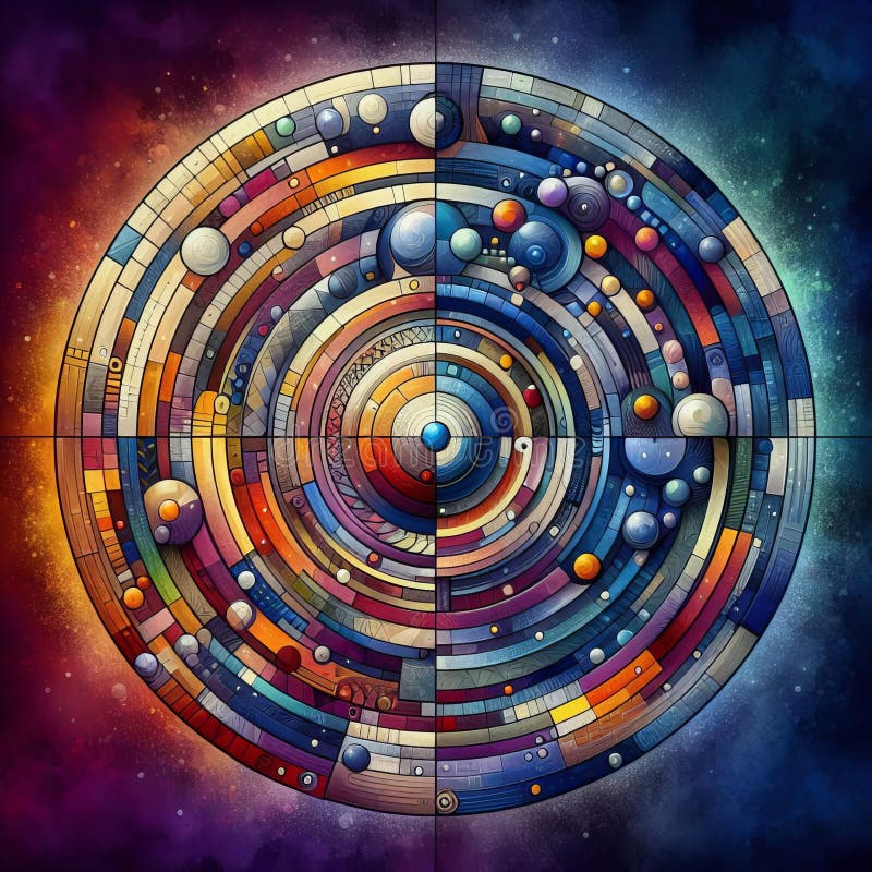 Abstract Design Artistic, Non Representational Design Using Sha Stock ...