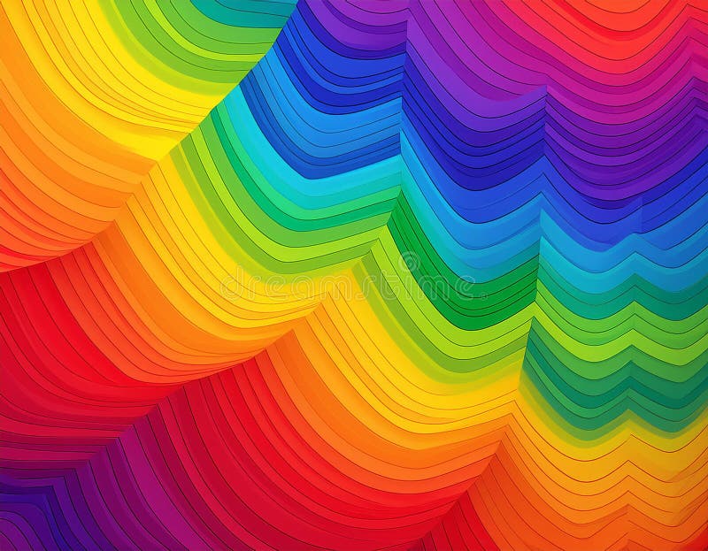 Abstract Design Background Colors of Pride Flag - Rainbow Banner Style ...