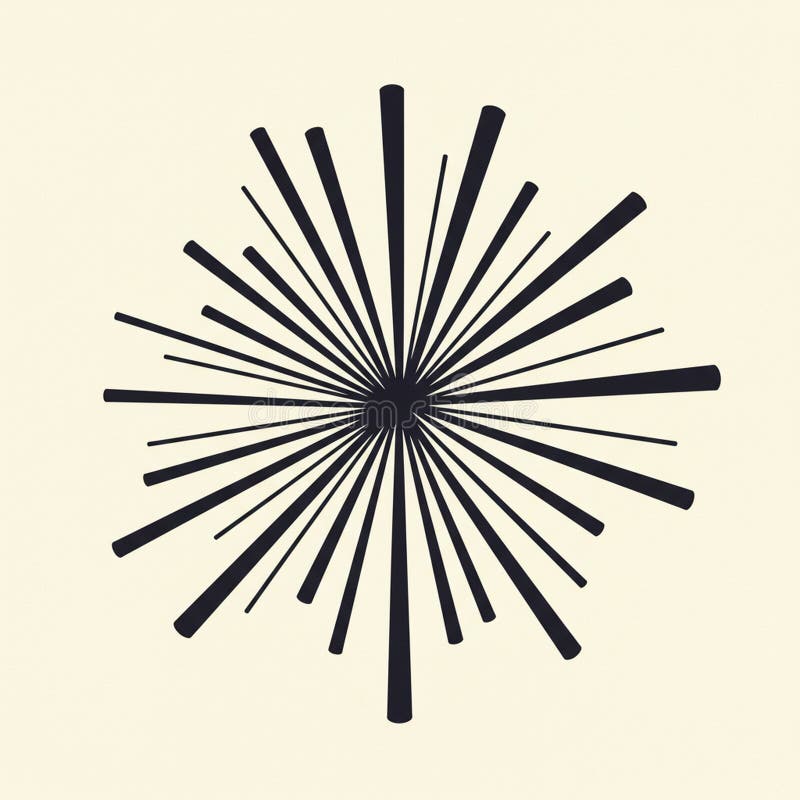 Black Radial Lines Stock Illustrations – 19,597 Black Radial Lines ...