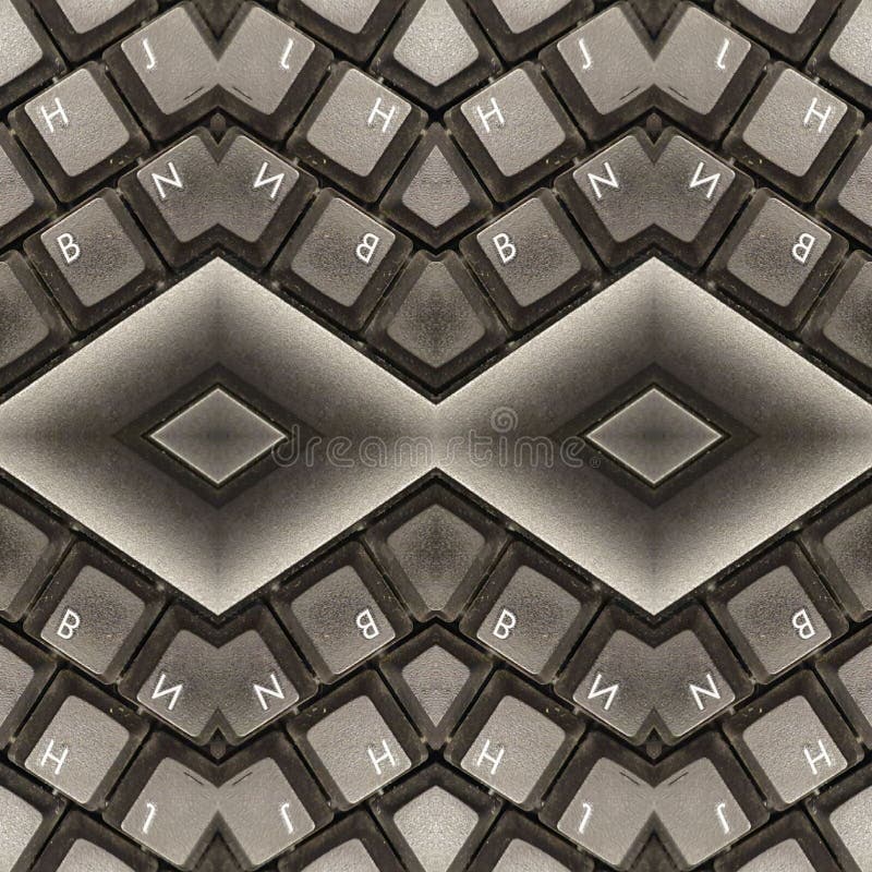 Abstract Design with Computer Keyboard Image, Background and Texture ...