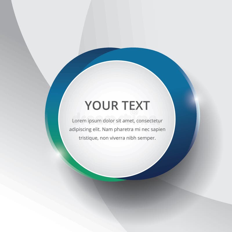 Abstract Design with Copy Space. Vector Illustration Decorative Design ...