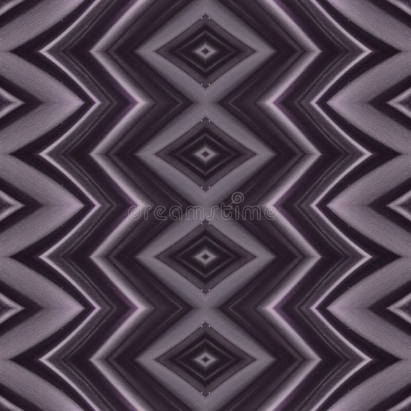 Abstract Design with Curved Lines and Geometric Pattern on a Purple ...