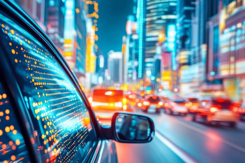 An Abstract Design with a Diffuse Color Gradient Background, Infused ...