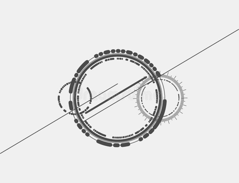 Abstract Design Element in Constructivism Style. Minimalistic Abstract ...