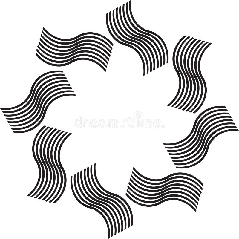 Abstract design element stock vector. Illustration of bright - 142662100