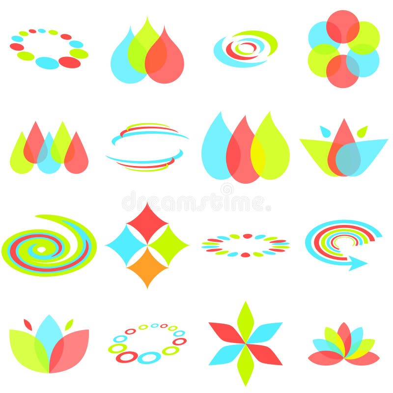 Abstract design elements stock vector. Illustration of icons - 10454687