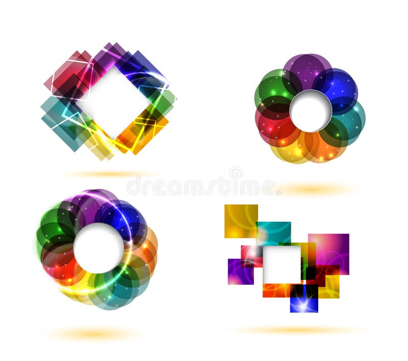 Abstract design elements stock illustration. Illustration of business ...