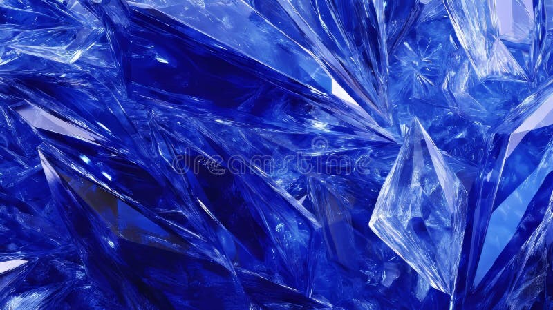 This Abstract Design Features Blue Diamond Shapes, Which Would Look ...