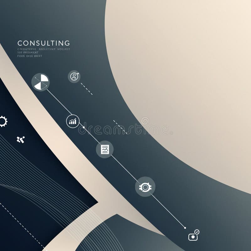 Abstract Design Features a Modern Gradient with Curved Lines and ...