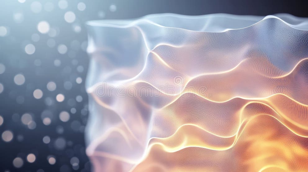 Abstract Design Features Tactile 3D Textures with Bubbly Elements and ...