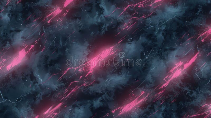Abstract Design Featuring Dark Clouds and Vibrant Pink Streaks ...