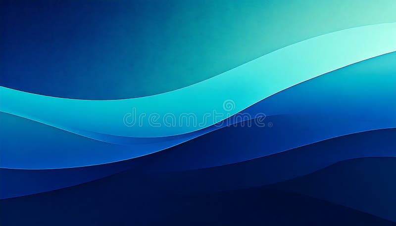 Abstract Light Composition Featuring Smooth Wave Like Curves Gradient ...