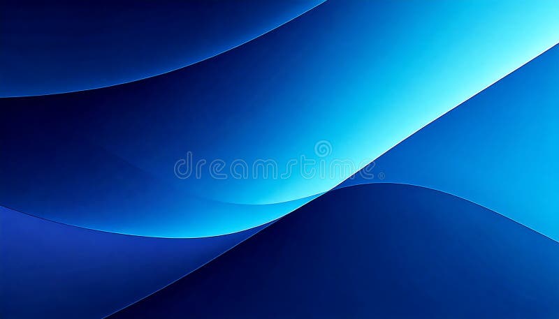 Abstract Design Featuring Fluid, Overlapping Waves in Varying Shades of ...