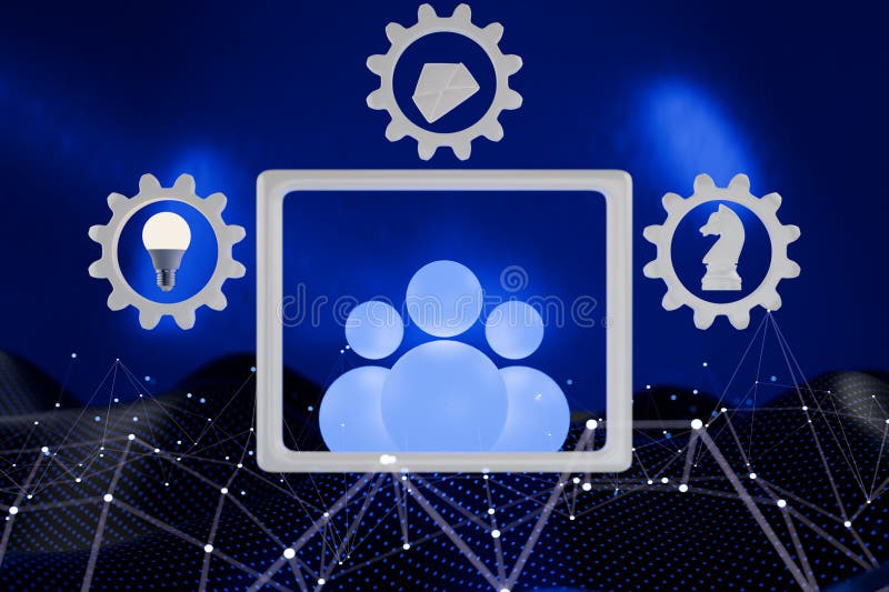 Technology Collaboration Icon Stock Illustrations – 13,436 Technology ...