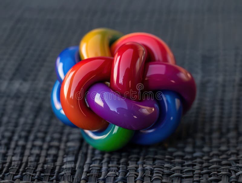 Interlocking Shapes a Symbol of Collective Cooperation and Unity ...