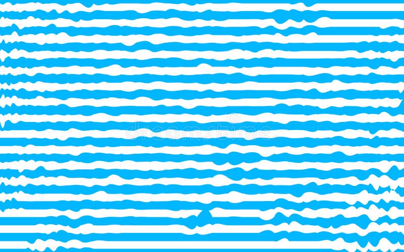 Blue Horizontal Stripes on White Background, Abstract and Minimal ...