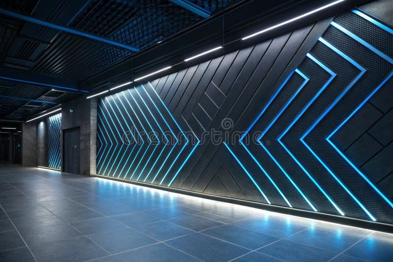 Abstract Light Pattern with Gradient Stock Illustration - Illustration ...