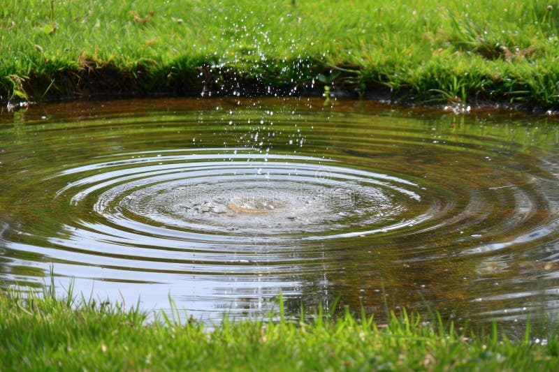 Abstract Design Featuring Natural Ripple Texture of Water Shadows on a ...