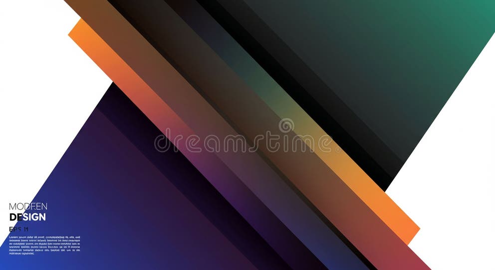 Abstract Design Featuring Overlapping Diagonal Rectangles in a Gradient ...