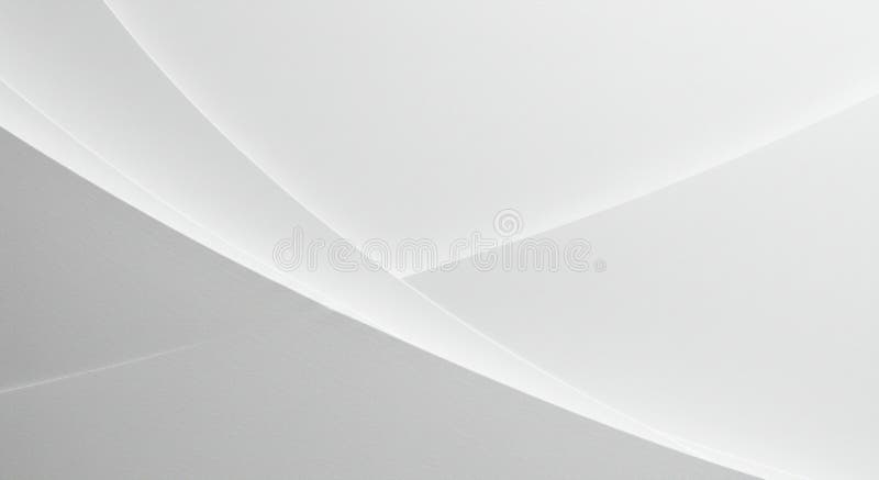 Abstract Design Featuring Overlapping, Semi-transparent White Curves ...