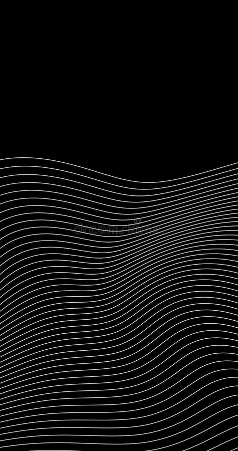 Abstract Wavy Curvy and Undulating Lines with Twist Effect Squiggle ...