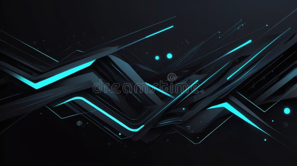 Abstract Design Featuring Sharp, Angular Lines and Geometric Shapes in ...