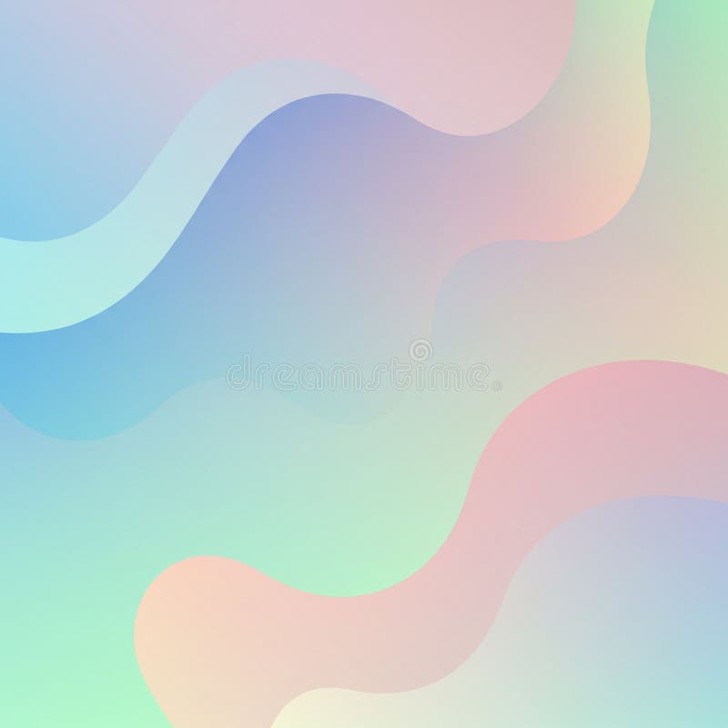 Abstract Design Featuring Smooth, Flowing Curves with a Gradient Color ...