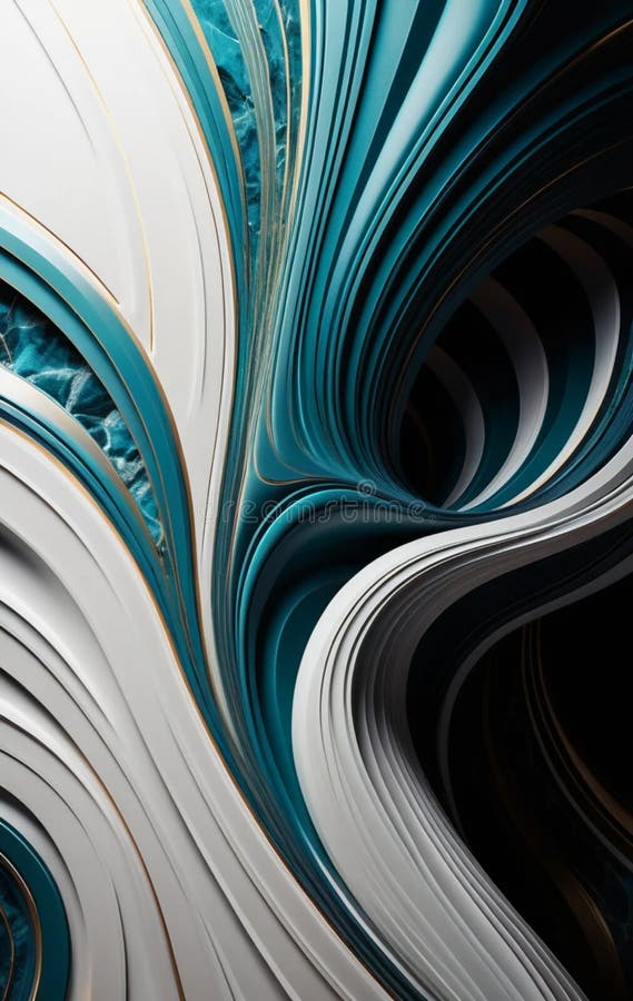 Artistic Abstract Background – Soft Textures, Smooth Color Blending ...