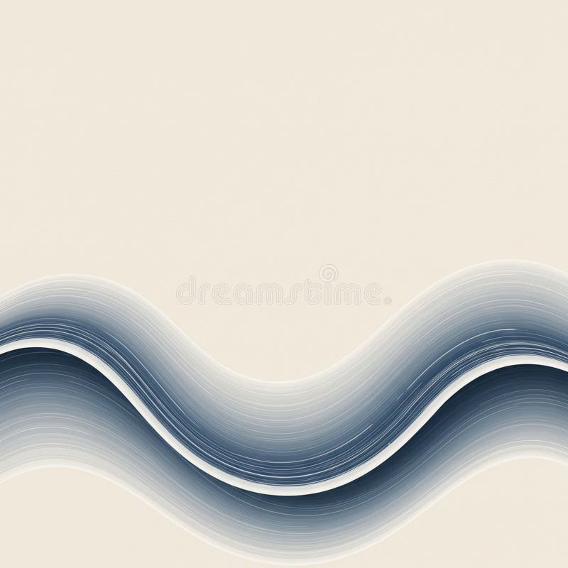 Abstract Design Featuring a Smooth, Sinuous Wave Pattern Resembling ...