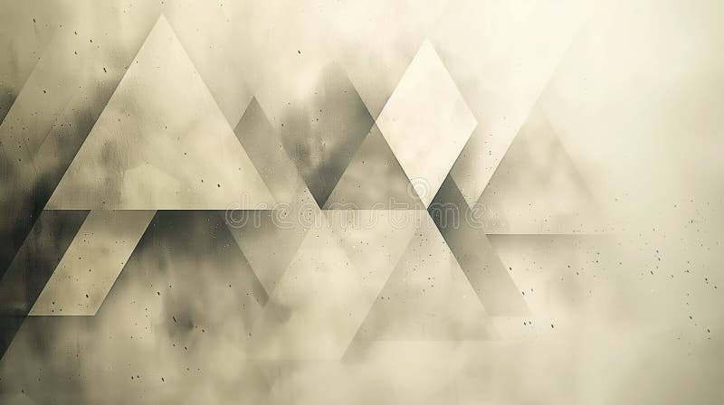 Abstract Design Featuring Staggered Triangles on a Clean Background ...