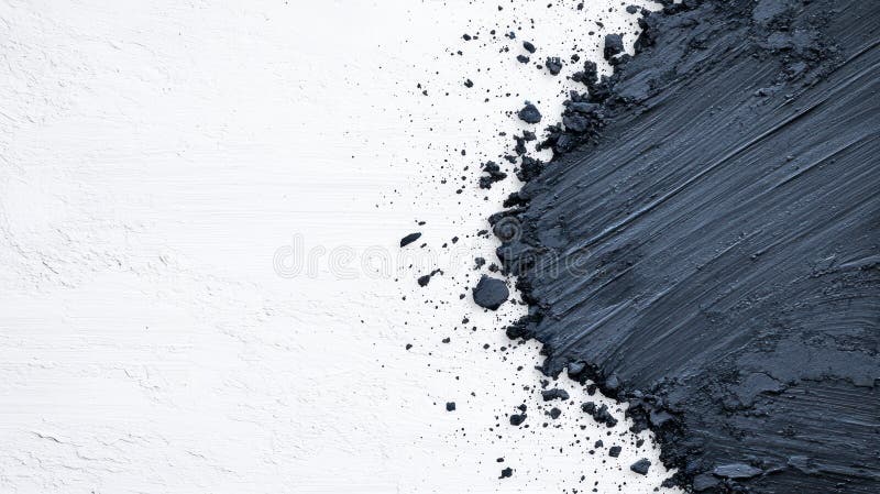 Abstract Design Featuring a Stark Contrast between Black and White ...